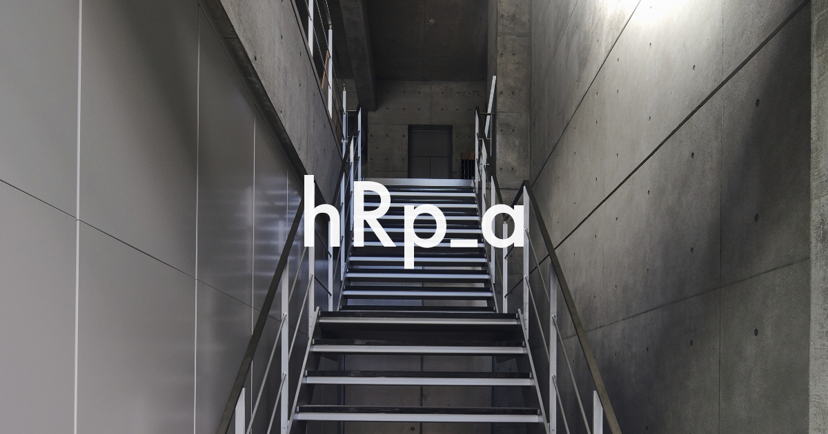 TOP | hRp_a（エイチアールピー）公式サイト